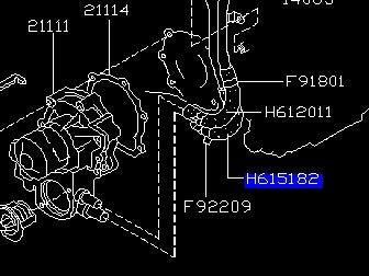 Water pump lower hose - 807615182 – Gotitrex